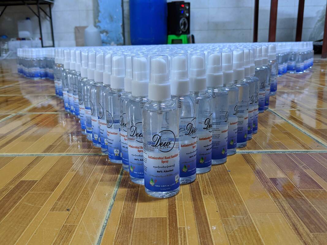 Dew Hand Sanitizer Spray 120ml - MAY YU MART