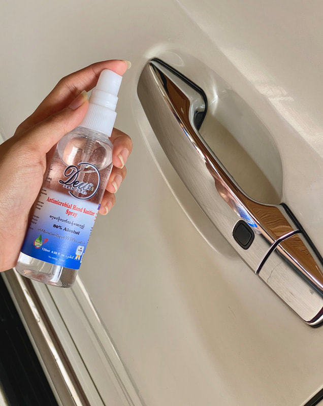 Dew Hand Sanitizer Spray 120ml - MAY YU MART