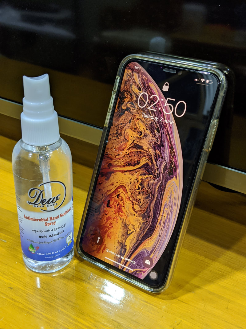 Dew Hand Sanitizer Spray 120ml - MAY YU MART